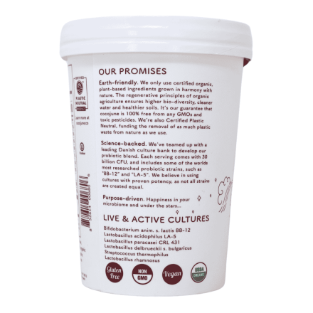 Cocojune Organic Cultured Coconut Yogurt Unsweetened Vanilla at ...