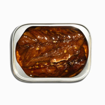 Fishwife Tinned Fish Slow-Smoked Mackerel With Chili Flakes at NaturaMarket