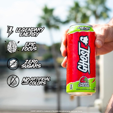 GHOST Energy Drink Cherry Limeade at NaturaMarket