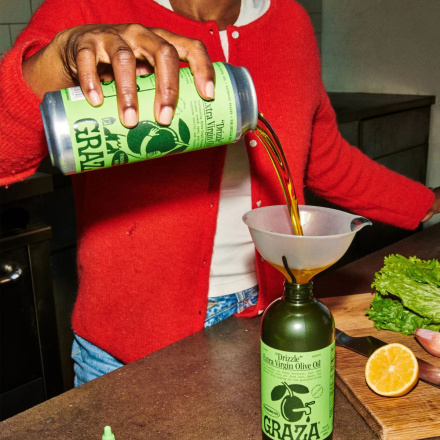 Graza “Drizzle” Finishing Oil Extra Virgin Olive Oil + Refill at ...