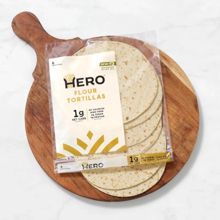 Hero Bread 8-Inch Tortillas 6 Pack at NaturaMarket