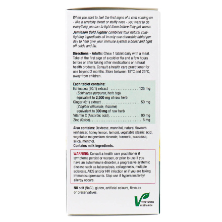 Jamieson Vitamins Cold Fighter Honey Lemon at Natura Market