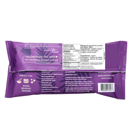 Just Date Organic Date-Sweetened Dark Chocolate Chips at NaturaMarket