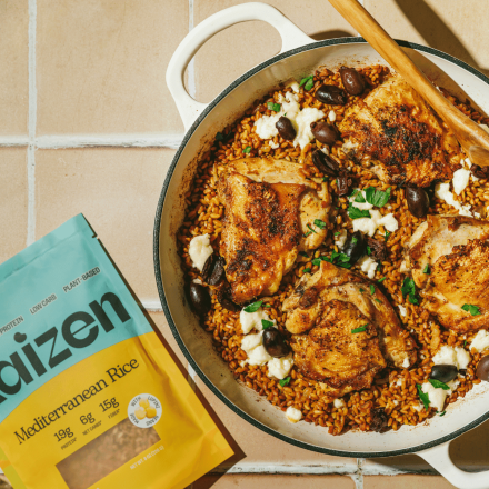 Kaizen High Protein Low Carb Rice Mediterranean at NaturaMarket