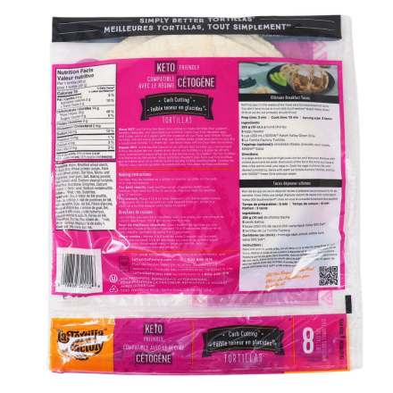 La Tortilla Factory 7.5” Keto Tortillas at Natura Market