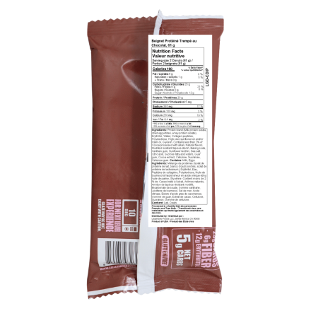Legendary Foods Chocolate Dipped Protein Donuts at NaturaMarket