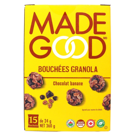 MadeGood Granola Minis Chocolate Banana at NaturaMarket