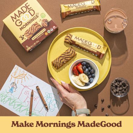 MadeGood Soft-Baked Oat Bars Chocolate Chip at Natura Market