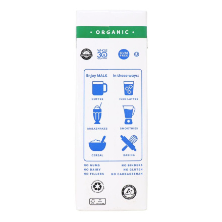 MALK Organic Almond Milk at NaturaMarket