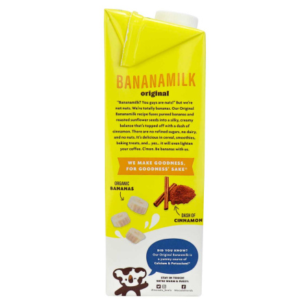 Mooala Organic Banana Milk Original at Natura Market