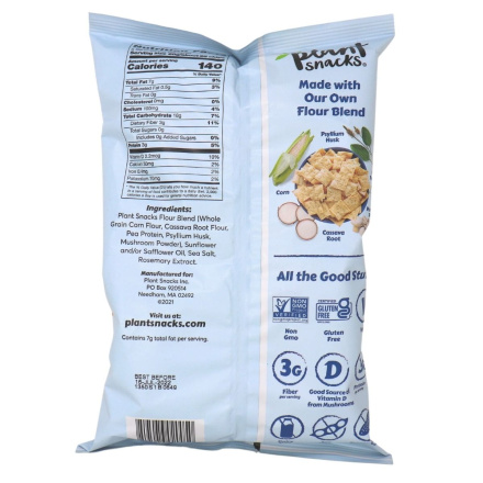 Plant Snacks Plant Thins Sea Salt in Canada - NaturaMarket.ca