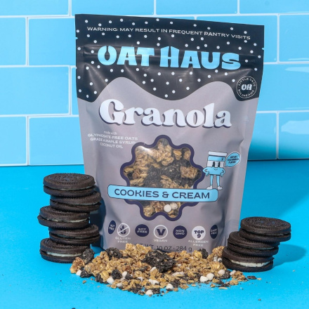 Oat Haus Gluten-Free Granola Cookies & Cream at NaturaMarket
