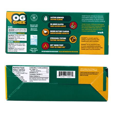 OG Ghee-FT Box Flavoured Clarified Butter Variety Pack & Gift Box at ...
