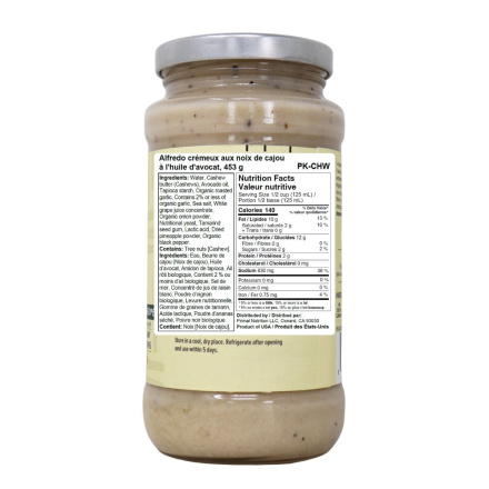 Primal Kitchen Creamy Cashew Alfredo Sauce at NaturaMarket