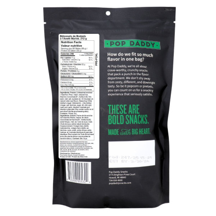 Pop Daddy Dill Pickle Pretzels at NaturaMarket