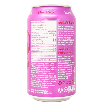 Poppi Prebiotic Soda Doc Pop at Natura Market