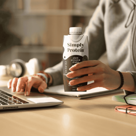 Simply Protein Ready-To-Drink Plant Based Protein Shake Rich Chocolate ...