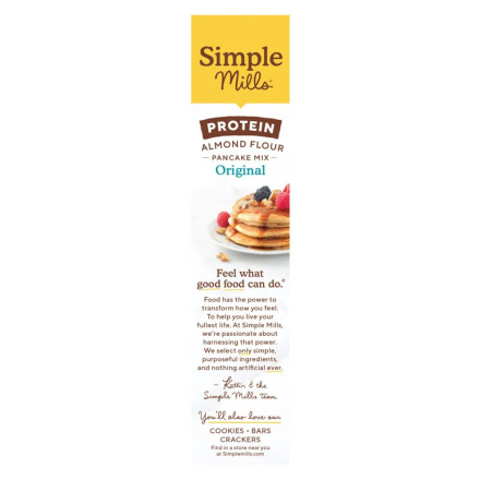 Simple Mills Protein Pancake Mix Original at Natura Market