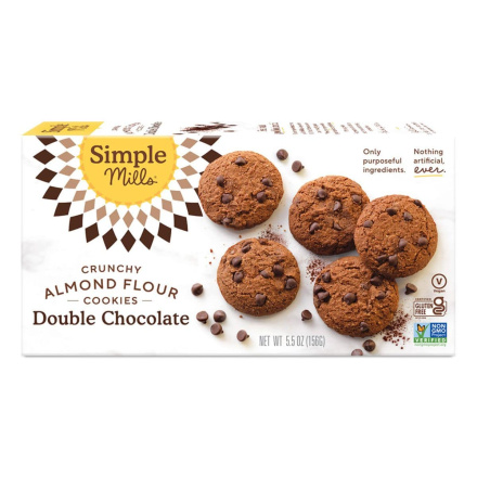 Simple Mills Double Chocolate Cookies at Natura Market