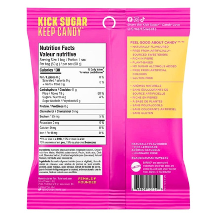 SmartSweets x Barbie Gummies Pink Lemonade at NaturaMarket