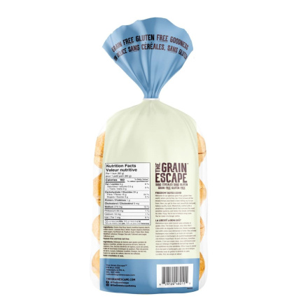 The Grain Escape Grain-Free Gluten-Free Buns Hamburger at NaturaMarket