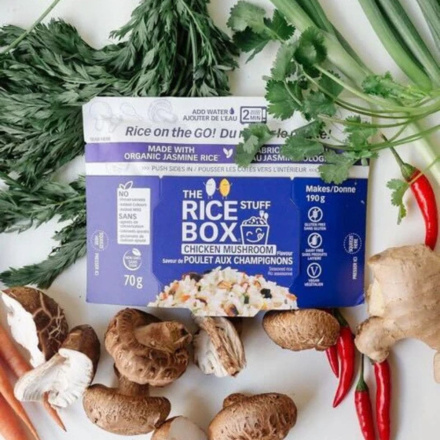 The Rice Stuff Box Microwavable Seasoned Rice Chicken Mushroom at ...
