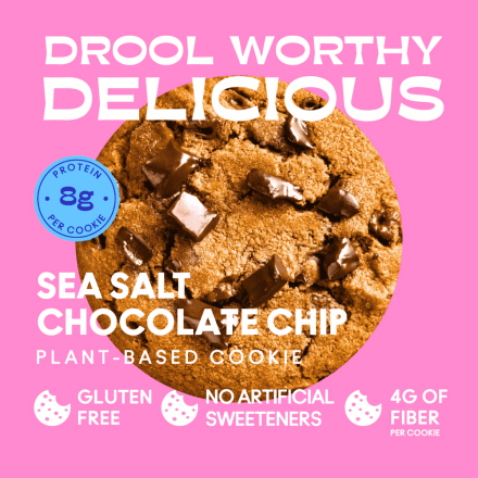 Toto Gluten-Free Protein Cookie Sea Salt Chocolate Chip at NaturaMarket