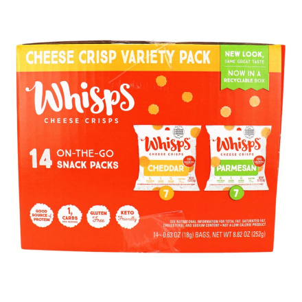 Whisps Snack Pack Parmesan & Cheddar at Natura Market