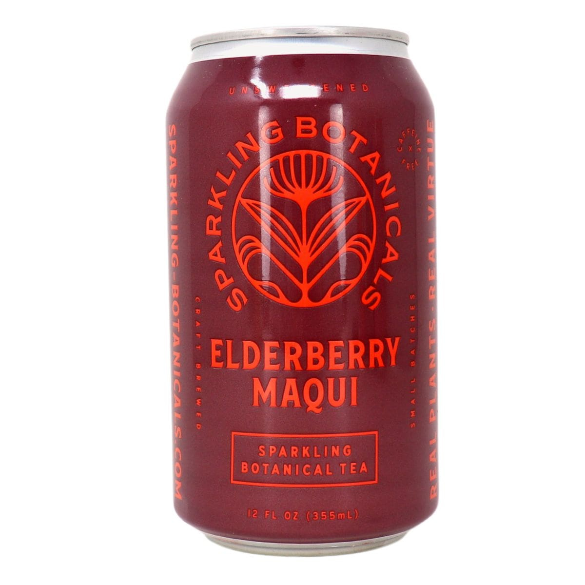 Rishi Sparkling Botanical Tea Unsweetened Elderberry Maqui at NaturaMarket