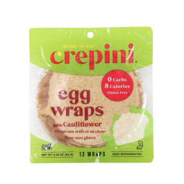 Crepini Gluten-Free Cauliflower Egg Wraps at Natura Market