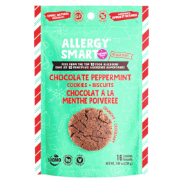 Allergy Smart Allergen-Free Cookies Chocolate Peppermint at NaturaMarket
