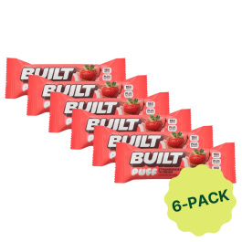 Built Bar Puffs Strawberry & Cream Protein Bars 6 Pack at NaturaMarket