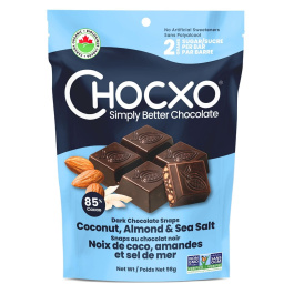 ChocXO Choc Dark Chocolate Coconut Snaps at Natura Market