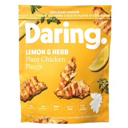 Daring Plant-Based Vegan Chicken Pieces Lemon Herb at NaturaMarket