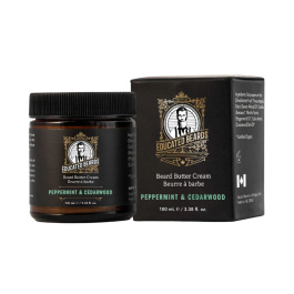 Educated Beards Beard Butter Cream Peppermint & Cedarwood, at NaturaMarket