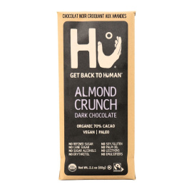 Hu Kitchen Dark Chocolate Almond Crunch Bar at Natura Market