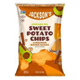 Jackson’s Sweet Potato Chips Cinnamon Brown Sugar at NaturaMarket