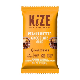 KiZE Protein Energy Bar Peanut Butter Chocolate Chip at NaturaMarket