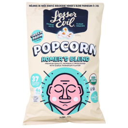 Lesser Evil Organic Popcorn Homer’s Blend Garlic Parmesan at NaturaMarket
