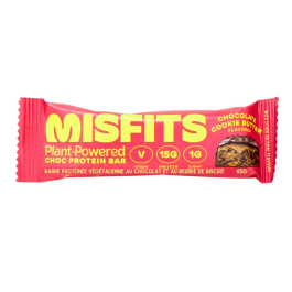 Misfits Protein Bar Chocolate Cookie Butter at NaturaMarket