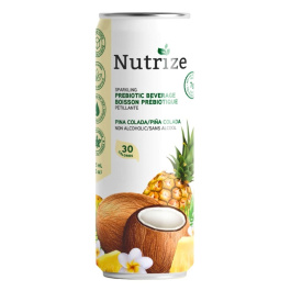 Nutrize Low-Calorie Sparkling Prebiotic Drinks at NaturaMarket