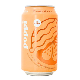 Poppi Prebiotic Soda Orange Cream at NaturaMarket