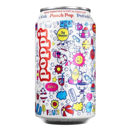 Poppi Prebiotic Soda Punch Pop, 355ml at Natura Market
