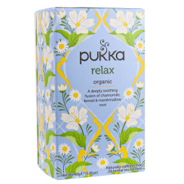 Pukka Relax Organic Caffeine-Free Herbal Tea at Natura Market