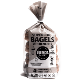 Queen St. Bakery Gluten-Free Everything Bagels at NaturaMarket