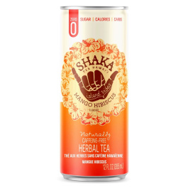 Shaka Tea Caffeine-Free Herbal Tea Mango Hibiscus at NaturaMarket