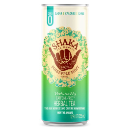 Shaka Tea Caffeine-Free Herbal Tea Pineapple Mint at NaturaMarket