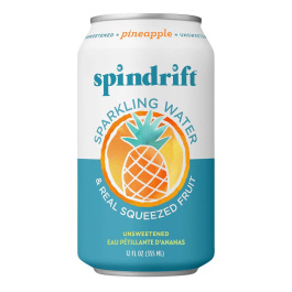 Spindrift Sparkling Water With Real Fruit Pineapple at NaturaMarket