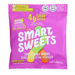 SmartSweets Sour Gummy Worms at NaturaMarket