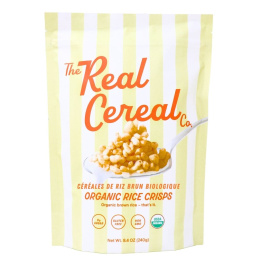 The Real Cereal Co. Organic Brown Rice Crisps at NaturaMarket